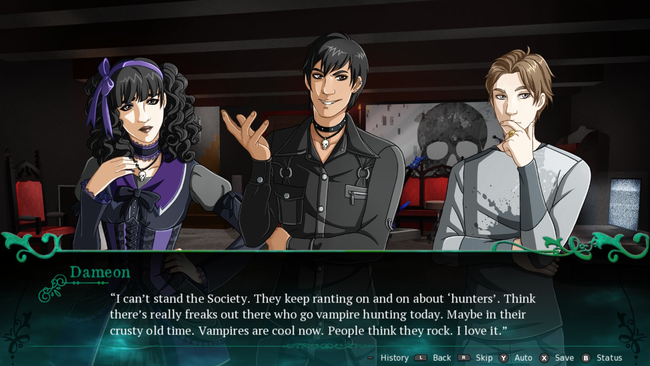 Twice Reborn: A Vampire Visual Novel (Review) - Gaming-Village